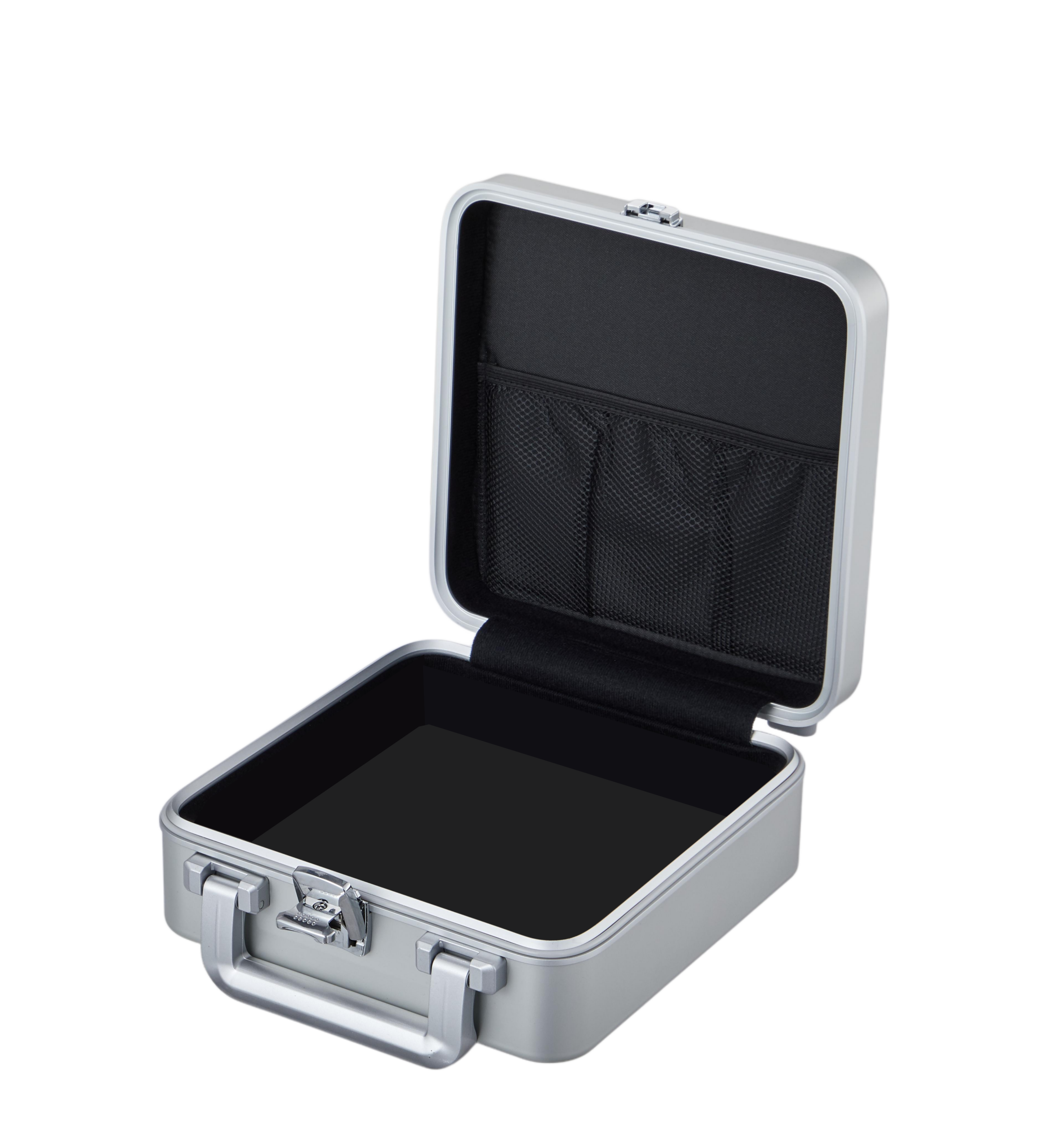 Silver Small Light Weight Aluminum Carrying Box for Perfume - MSACase
